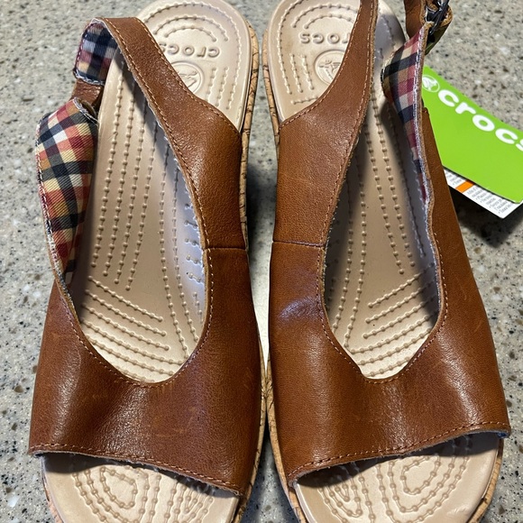 CROCS | Shoes | Crocs Wedge Shoes | Poshmark